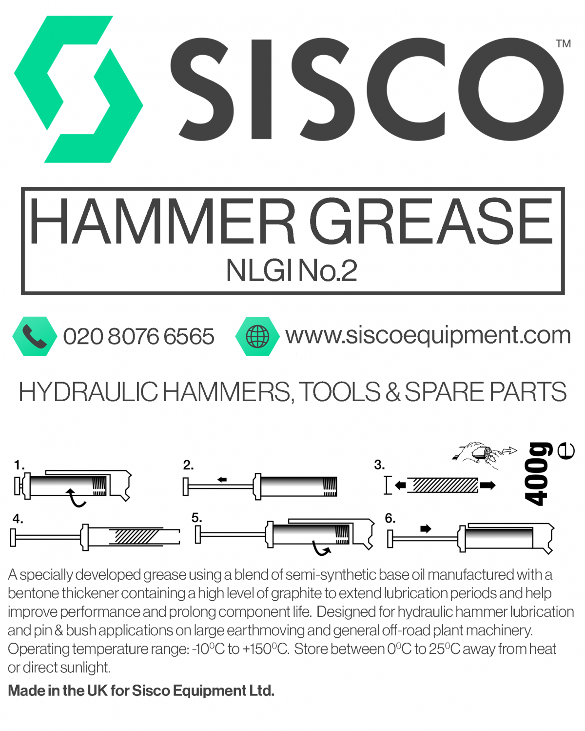 Sisco SC40 Breaker Tool - Sisco Equipment