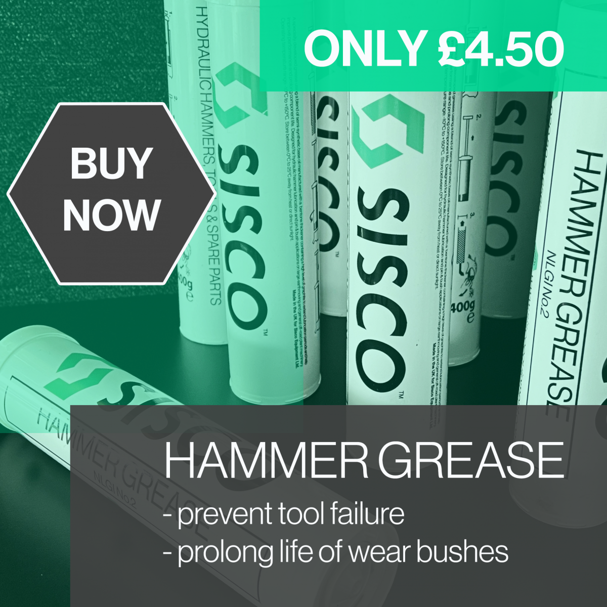 Sisco Equipment - Excavator Attachments, Breaker Tools & Spares