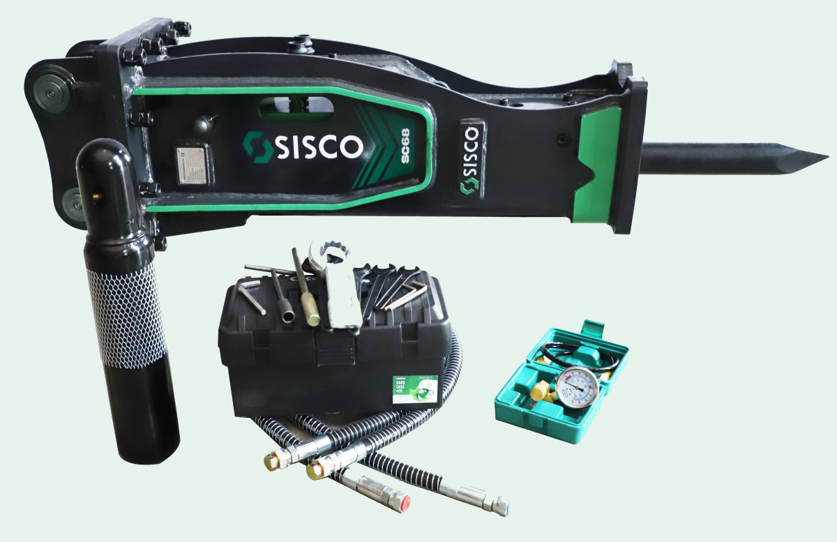 Hydraulic Hammers - Sisco Equipment